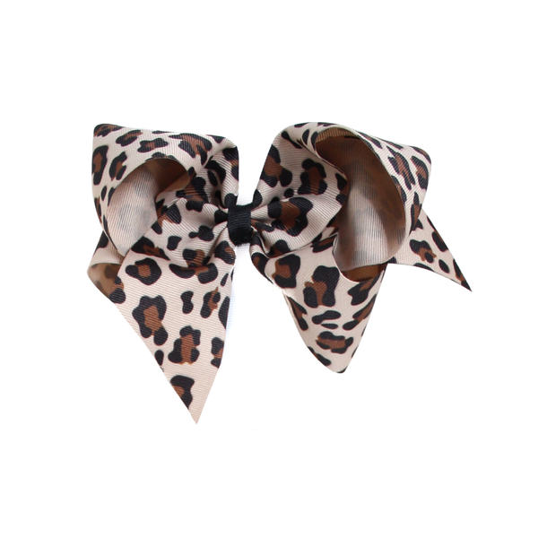 Giant Large Leopard Print Bow – Bows Arts