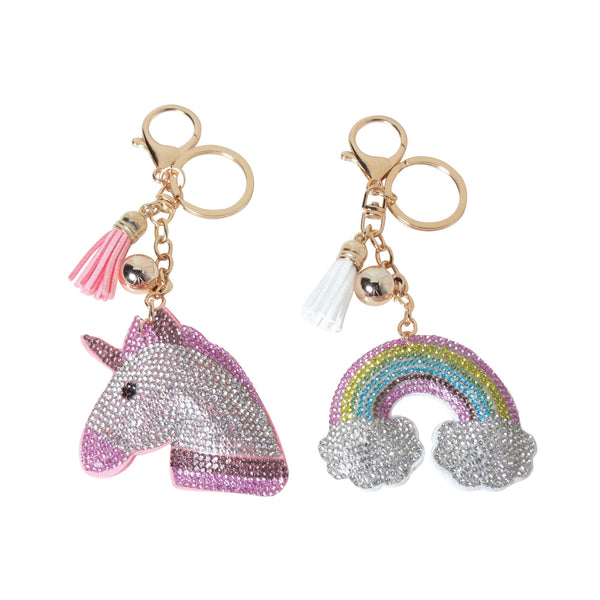 Rhinestone Keychain – Bows Arts