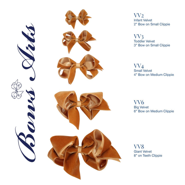 Velvet Bow - Giant (8") – Bows Arts